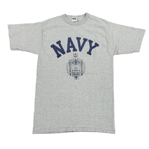 Mvp | Shirts | Vintage 8s Us Navy Usn Naval Academy Single Stitch Usa Made Tshirt Mens Medium ...